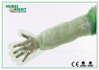 China LDPE Disposable Plastic Arm Sleeves For Slaughtering / Food Processing , Eco - Friendly for sale