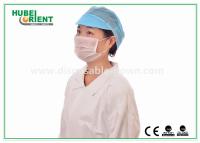 China White Anti static 2- ply ESD disposable earloop face mask For Clean Room for sale