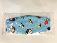 China 3D Kid Face Mask With Cute Printing Breathable Skin Friendly Fish Shaped Non Woven for sale