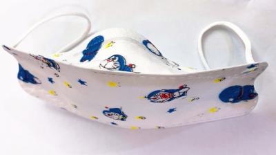 China 3D Kid Fish Shaped Face Mask With Cute Cartoon Printing KN95 KF94 Willow Shaped for sale