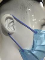 China Colored Earloop Adult Nonowoven Disposable Face Mask No Reuse Breathable for sale