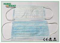 China EN14683 3 Ply Polypropylene Disposable Face Mask With Earloop for sale