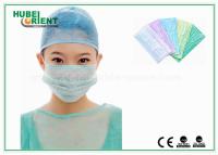 China 9*18cm Double Elastic Earloops Disposable Face Mask for sale