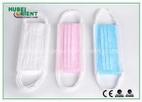 China For Food Process Non-woven Disposable Face Mask With Earloop With ISO13485 / ISO9001 Approved for sale