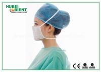 China Type IIR Tie On Single Use Nonwoven Face Mask for sale
