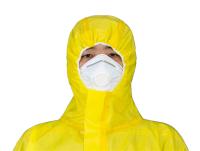 China CE Type 3 PP PE Disposable Chemical Coverall Safety Overall Suit Protective Clothing for sale