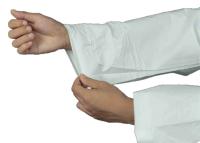 China PPE Type5/6 White MP Chemical Protective Anti Dust Disposable Jumpsuit With Hood for sale