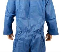 China CE Type5/6 SMMS Disposable Coverall Anti Static Breathable PPE Clothing for sale