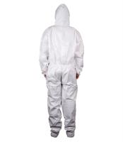 China Paint Spray Hospital Waterproof Medical MP Coverall With Hood And Elastic Wrist for sale