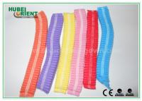 China 25g/m2 Disposable Non Woven Cap With Latex Free Double Elastic for sale