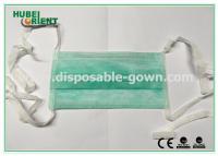 China Hygienic Type IIR Tie On Disposable 3 Ply Face Mask for sale