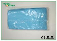 China CE Standard CPE Disposable Protective Gowns / Blue CPE Surgical Gown For Hosptal use for sale