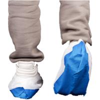 China Medical PP CPE Shoe Cover Anti Bacterial for sale