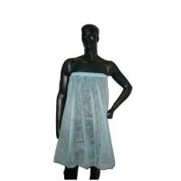 China Woman Beauty Salon / Hotel Breathable Nonwoven Disposable Skirt With Elastic Rubber for sale
