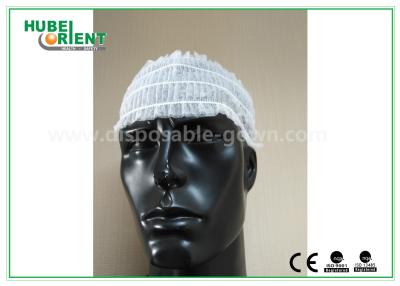 China Comfortable Household White / Black Nonwoven Hair Band With Good Elasticity for sale