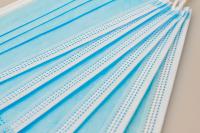 China ASTM-F2100 Level 3 Disposable Surgical Earloop Face Mask 3ply Nonwoven Medical for sale