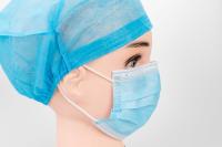 China FDA Standard 510(K) Three Layers Blue Disposable Earloop Face Mask for sale