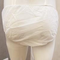 China Unisex Double Layer Crotch Elasticated Nonwoven Underwear Disposable PP Triangle Shaped for sale