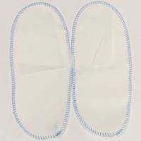 China Hotel / Spa / Beauty Salon Thread Sewing PP Non Woven Closed Top Slippers Disposable for sale