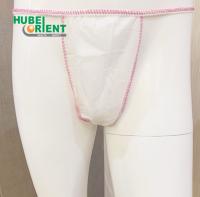 China Disposable Soft Non Woven Underpants Breathable PP Women'S T-Back Underwear for sale