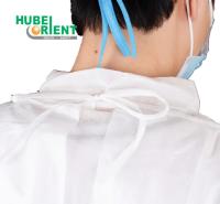 China Excellent Resistance Hospital PP PE Disposable Isolation Gown With Seam Tape for sale