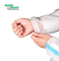 China Excellent Resistance Hospital PP PE Disposable Isolation Gown With Seam Tape for sale