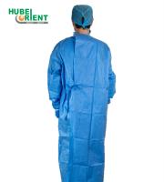 China High Protection Disposable Use Surgical Gown With AAMI PB70 Level-3 Standard for sale