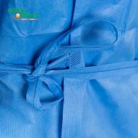 China FDA 510K Level-3 Steriled Package Disposable Medical Surgical Gown With Knitted Cuffs for sale