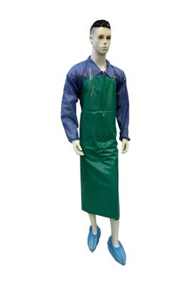 China Waterproof Disposable PVC Apron For Food Processing/Kitchen/WorkShop for sale