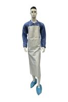 China Waterproof Disposable PVC Apron For Food Processing/Kitchen/WorkShop for sale