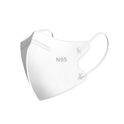 China 3ply/4ply N95 Face Mask Disposable Protective 3D Face Mask Earloop for sale
