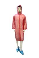 China Adult/Children Use Disposable EVA Waterproof Raincoat With Multiple Colors for sale