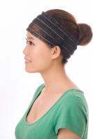 China Free Size Disposable Soft Nonwoven Polypropylene Hairband With Elastic Around for sale