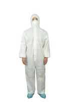 China (EU)2016/425 Regulation Type 5/6 Protection Level Disposable SMS Coverall for sale