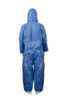 China (EU)2016/425 Regulation Type 5/6 Protection Level Disposable SMS Coverall for sale