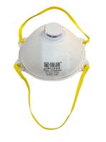 China Certified With NIOSH N95 Standard Cup-Style Respirator Mask With Exhalation Valve for sale