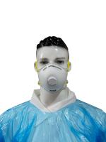 China Certified With NIOSH N95 Standard Cup-Style Respirator Mask With Exhalation Valve for sale