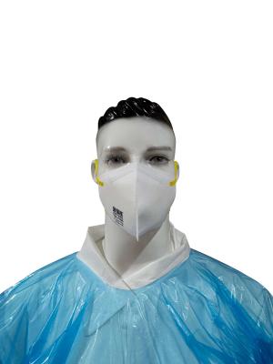 China Approved By NIOSH N95 Valve-Free white Folded Shape Respirator for professional protection for sale