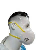 China NIOSH N95 White Folded Shape Respirator With Exhalation Valve For Industrial protection for sale