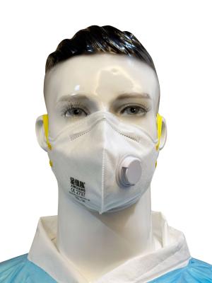 China FFP1 Foldable Respirator with Exhalation Valve EN 149 Headband Protective Mask for sale