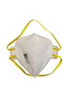 China EN149 FFP2 Vertical Folded Respirator Valve-Free Disposable Protective Mask with Headbands for sale