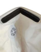 China EN149 FFP2 Vertical Folded Respirator with Exhalation Valve Headband Wearing System Disposable Dust Mask for sale