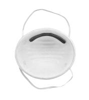 China EN149 FFP2 Standard Valve-free Disposable Use Cup-shaped Dust Mask With Headbands for sale