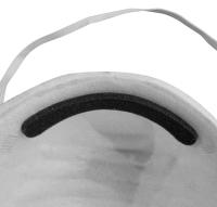 China EN149 FFP2 Standard Valve-free Disposable Use Cup-shaped Dust Mask With Headbands for sale