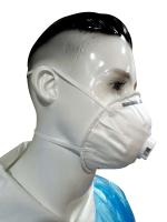 China EN149 FFP2 Disposable Use Cup-shaped Respirator Mask With Headbands Wearing And Exhalation Valve for sale