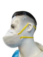 China EN149 FFP3 Folded Respirator Valve-Free Headband Dust Mask With Adjustable Strap Buckle for sale