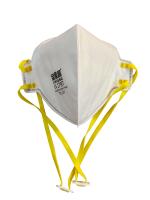 China EN149 FFP3 Folded Respirator Valve-Free Headband Dust Mask With Adjustable Strap Buckle for sale