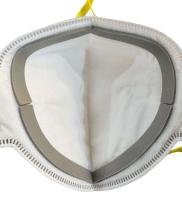 China EN149 FFP3 Folded Respirator Valve-Free Headband Dust Mask With Adjustable Strap Buckle for sale