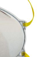China EN149 FFP3 Cup-shaped Disposable Respirator With Exhalation Valve Headbands Protective Dust Mask for sale