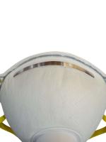 China EN149 FFP3 Cup-shaped Disposable Respirator With Exhalation Valve Headbands Protective Dust Mask for sale